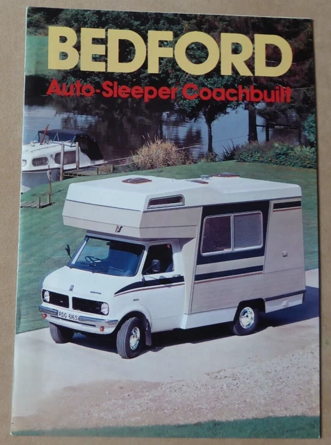 1977 BEDFORD AUTO-SLEEPER Coachbuilt Motorhome Camper Brochure G159 £4. ...
