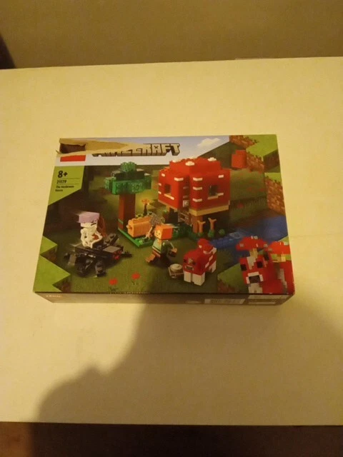LEGO 21179 MINECRAFT the mushroom house set £10.00 - PicClick UK