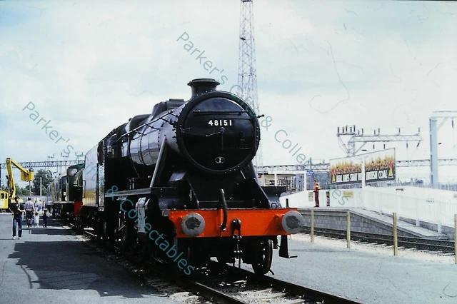RAILWAY SLIDE TRAIN Slide 35mm Locomotive No 48151 (c27) £2.70 ...