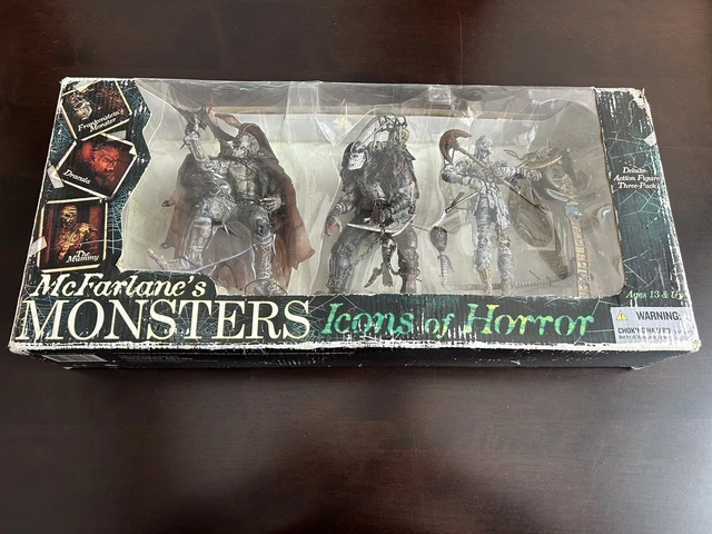 MCFARLANES MONSTERS ICONS of Horror $75.00 - PicClick CA
