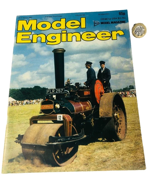 MAGAZINE MODEL ENGINEER Mag March 1983 Vintage ra £5.24 - PicClick UK