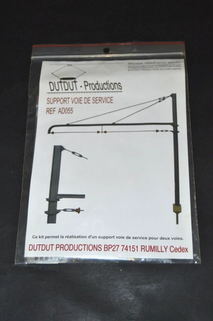 DUTDUT PRODUCTIONS AD055 Lot De 3 Supports De Voie De Service Catenaire ...