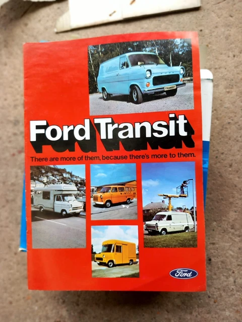 FORD TRANSIT MK1 Original Advertisement Booklet Genuine £10.00 ...