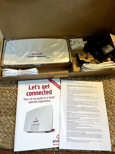 PLUSNET HUB ONE Self Install Super Fast Router Modem Brand New $33.46 ...