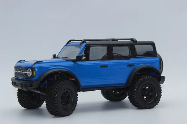 TRAXXAS BLUE 97074 Ford Bronco 4x4 Crawler RC New 1:18 RTR £177.05 ...