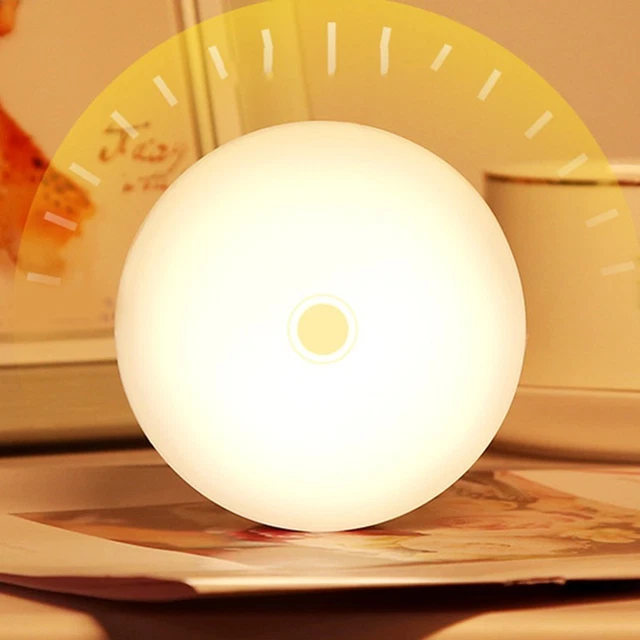 COMPACT MAGNETIC LED Lamp Customizable Light Levels Perfect for Reading ...