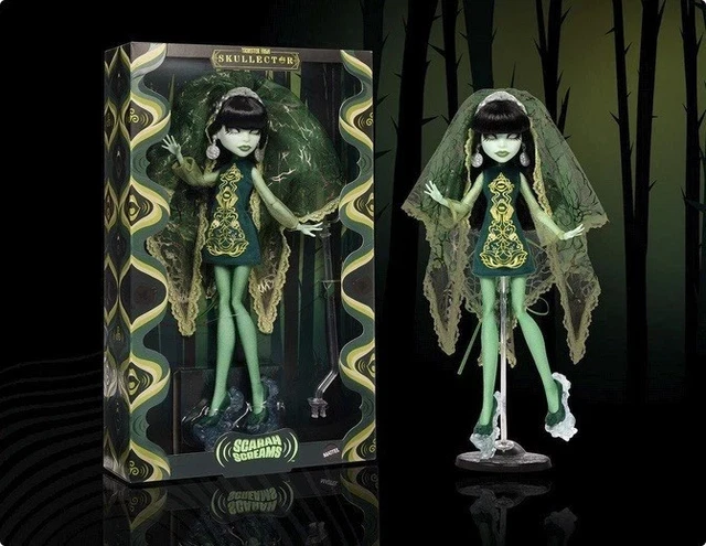 PREORDER MONSTER HIGH Scarah Screams 2026 Skullector Collector Doll New ...
