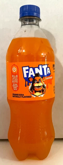 FIVE NIGHTS AT Freddy's 2025 Fanta Orange 20 oz. Soda Bottle FULL $16. ...