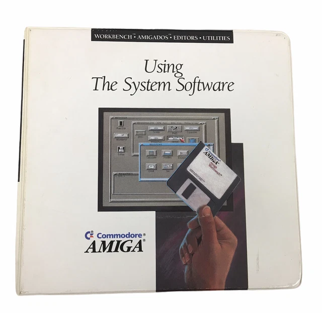 COMMODORE AMIGA | System Software 2.05 Manual & Software Workbench ...
