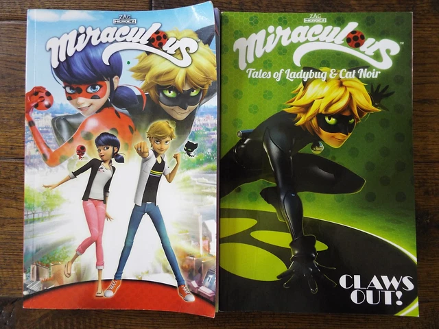 LOT 2 MIRACULOUS Tales of Ladybug & Cat Noir Claws Out Zag Heroez ...