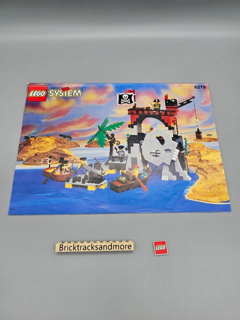 LEGO® 6279 SKULL Island, Totenkopfinsel, Piraten Bauanleitung ...