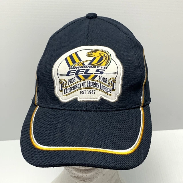 RARE PARRAMATTA EELS 2008 100 Years Of NRL Rugby League Centenary Hat ...