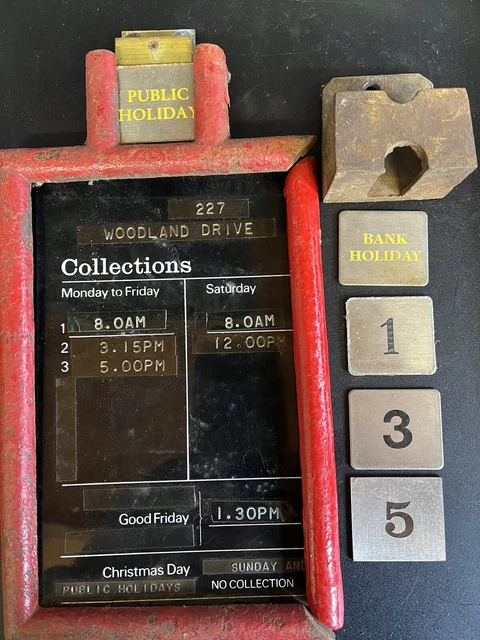 POST OFFICE GPO Post Box Wagon Box /wall Box £25.00 - PicClick UK