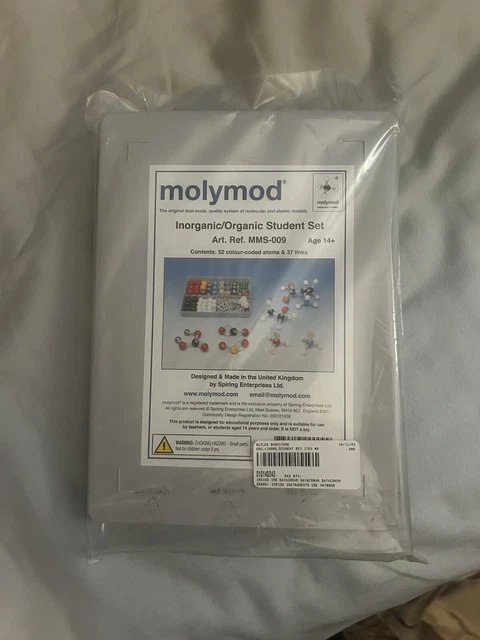 MOLYMOD MMS-009 ORGANIC Chemistry Molecular Model, Student Set 114 ...