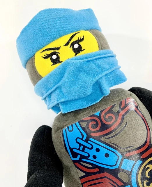 LEGO NINJAGO NYA Soft Blue Headband Plush Ninja Toy Minifigure Soft Toy ...
