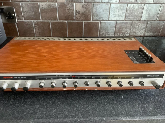 VINTAGE BUSH ARENA HI-FI AMPLIFIER/TUNER TA-2700 DANISH 1970s VINTAGE ...