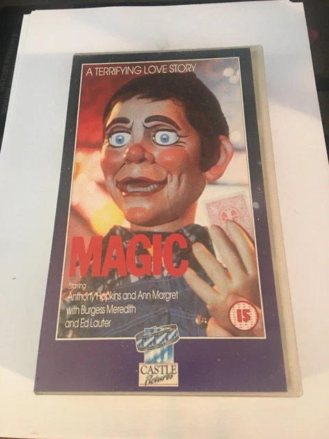 MAGIC (1978) PAL VHS Anthony Hopkins Ann Margret Burgess Meredith £3.49 ...