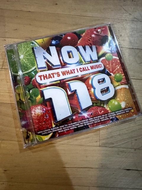 NOW THATS WHAT I Call Music 118 2 Disc Jewel Case Cd 2024 New Release £12.99 - PicClick UK