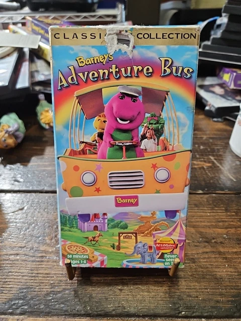 BARNEY - BARNEYS Adventure Bus (VHS, 1997) £12.39 - PicClick UK