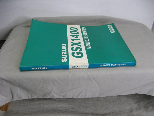 RARE GROS MANUEL d'entretien d'origine SUZUKI GSX 1400 de 2001 EUR 39 ...