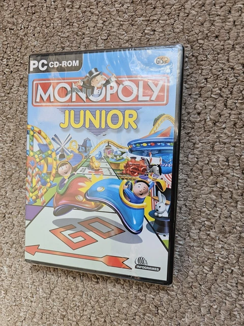 MONOPOLY JUNIOR - PC (2003) Windows XP Video Game. New Sealed £4.50 ...