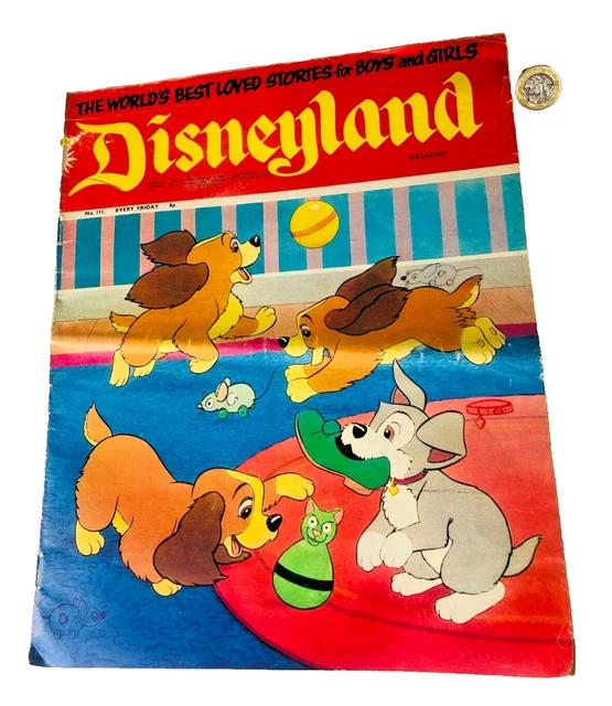 MAGAZINE DISNEYLAND DISNEY Mag No 111 Vintage ra £14.89 - PicClick UK