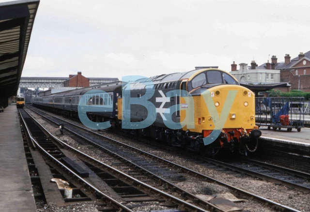 35MM RAILWAY SLIDE of Class 37 37509 @ Shrewsbury Copyright to Buyer £4 ...