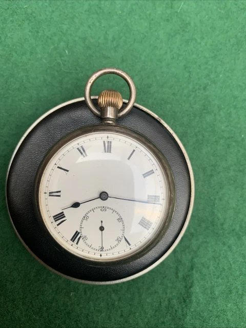 VINTAGE POCKET WATCH Matador Depose Brevet Silver 925 Needs Service or ...