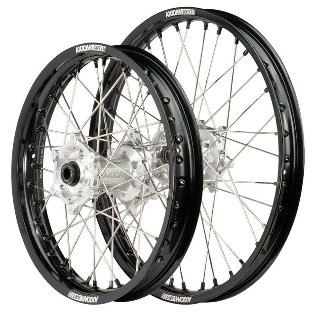 FLAT TRACK WHEEL Set (Black/Silver 19x2.15/19x2.50) for 2021-2024 ...