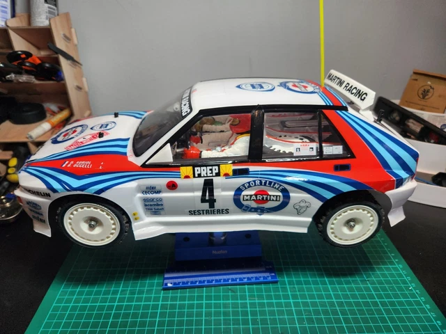 TAMIYA TA01 CHASSIS Lancia Delta Integrale Rc Car £150.00 - PicClick UK