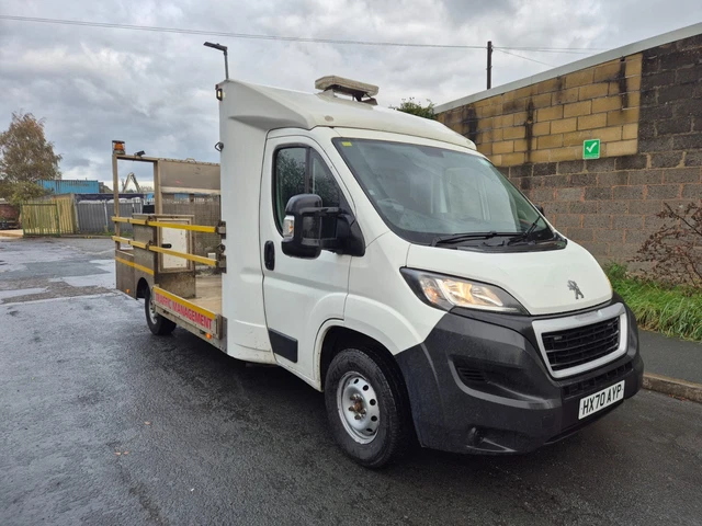 PEUGEOT BOXER Traffic management low loader van recovery conversion? £ ...