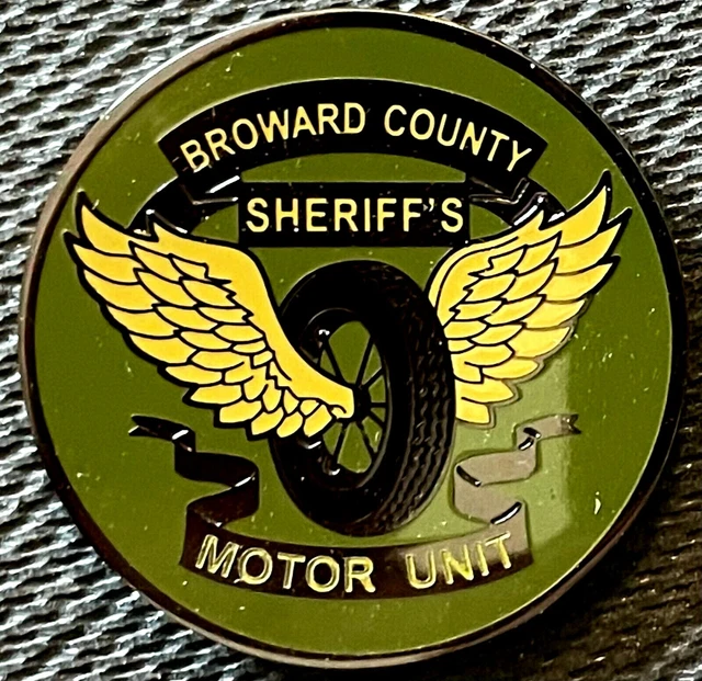 BSO - BROWARD Sheriff's Office Motor Unit - FirstGEN 1.5in TB challenge ...