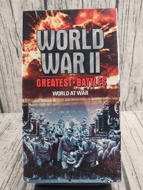 WORLD WAR II Greatest Battles World At War (VHS 1999 Good Times Home ...