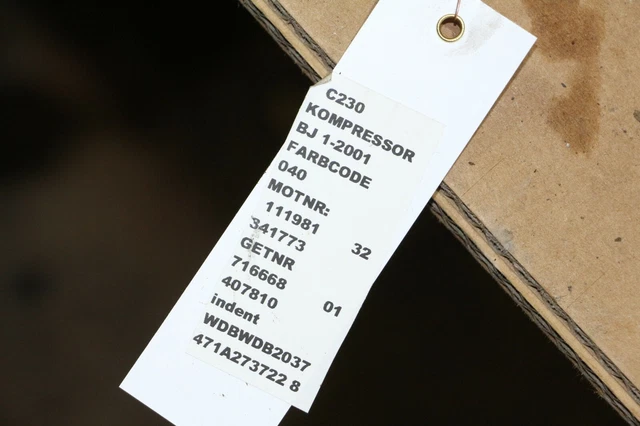 ORIGINAL MERCEDES BENZ W203 Gas Strut Damper Bonnet Struts A2038800429 ...