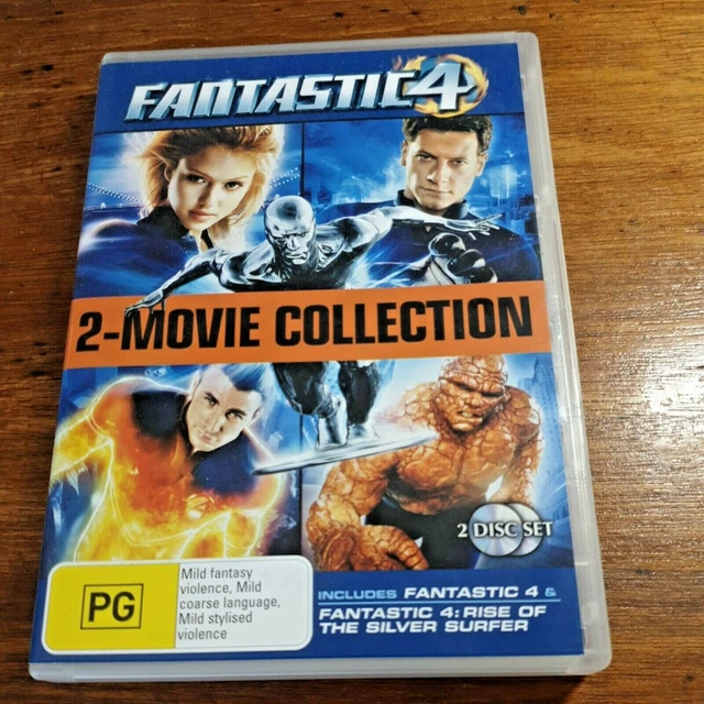FANTASTIC 4 DVD Double Movie Collection R4 FREE POST $12.57 - PicClick AU