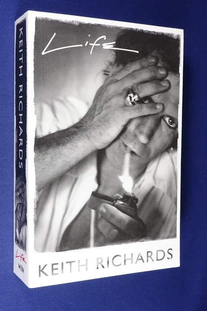 LIFE KEITH RICHARDS BOOK Rolling Stones Guitarist Memoir Biography $12. ...