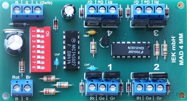 WEICHENDECODER KOMPATIBEL ZU Märklin - Digital K83 , IEK MAD-4 MM EUR ...