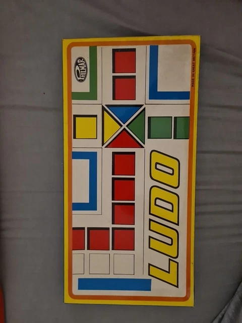 VINTAGE LUDO GAME by Philmar (Circa 60`s - 70`s) RARE !! (Made in Gt ...