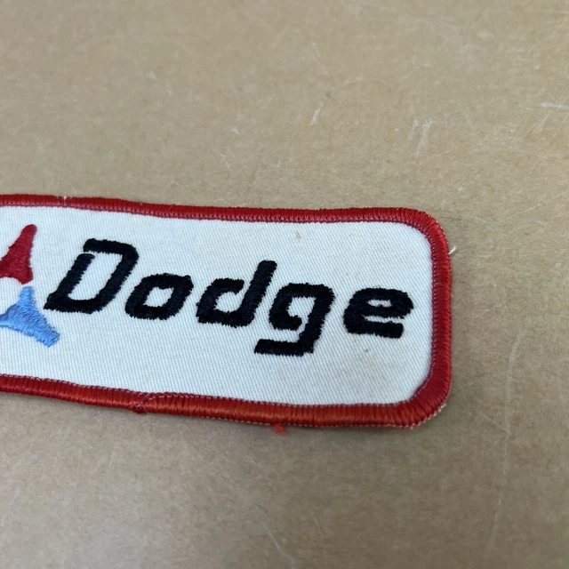 DODGE MOTORSPORTS TRUCK Car Vintage Style Retro Patch Iron Sew Cap Hat ...