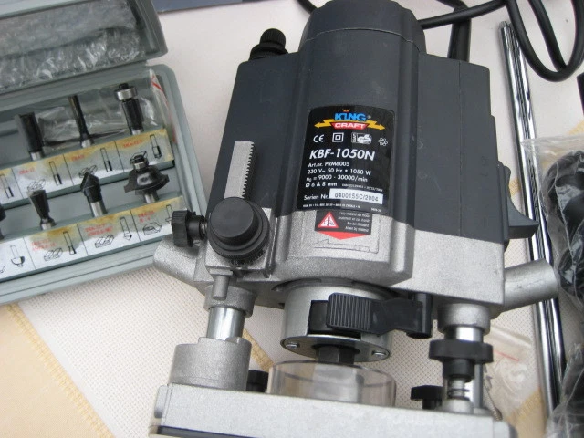 KING CRAFT OBERFRÄSE KBF-1050N **WIE NEU** EUR 23,95 - PicClick DE