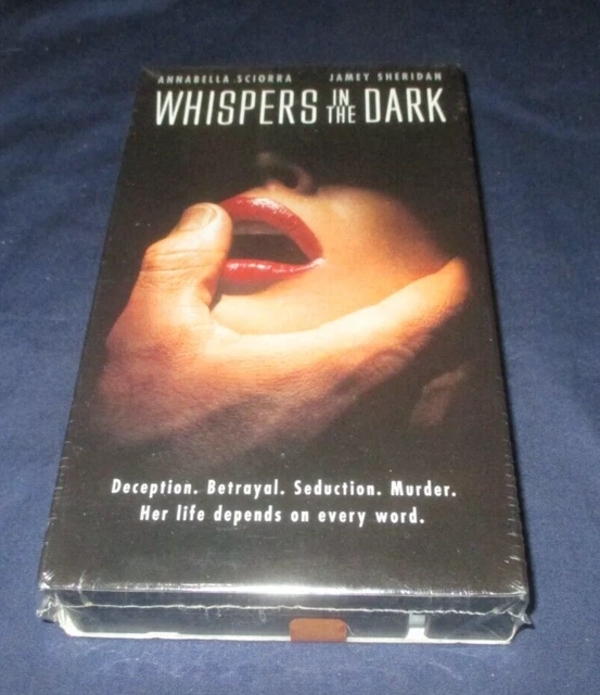WHISPERS IN THE Dark (VHS, 1993, unopened) Annabella Sciorra, Jamey ...