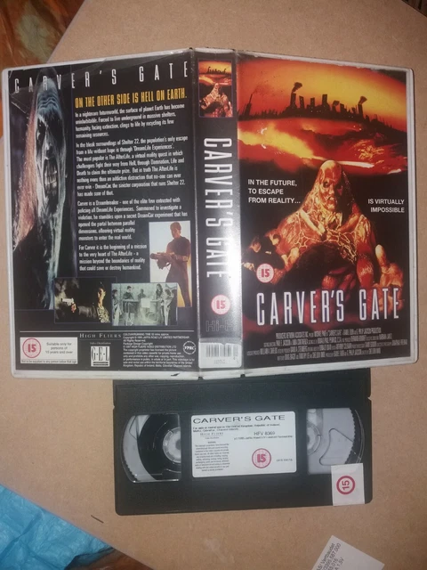 CARVER'S GATE - VHS Video Tape Horror/Futuristic big box ex rental £15. ...