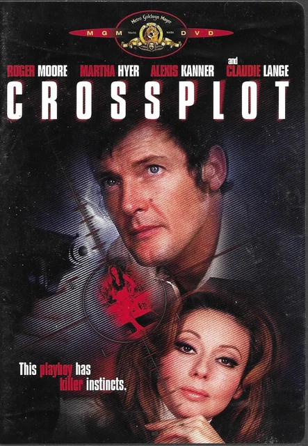 CROSSPLOT - ROGER Moore, Martha Hyer, Alexis Kanner, Claudie Lange NTSC ...