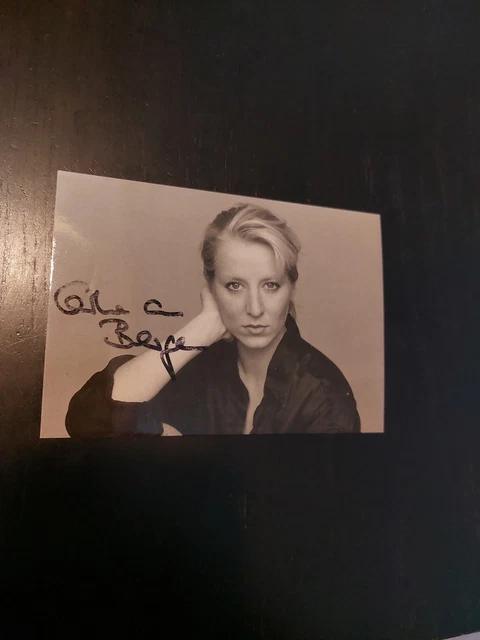 AUTOGRAMM AK AUTOGRAMMKARTE Carolin van Bergen Schauspielerin ...