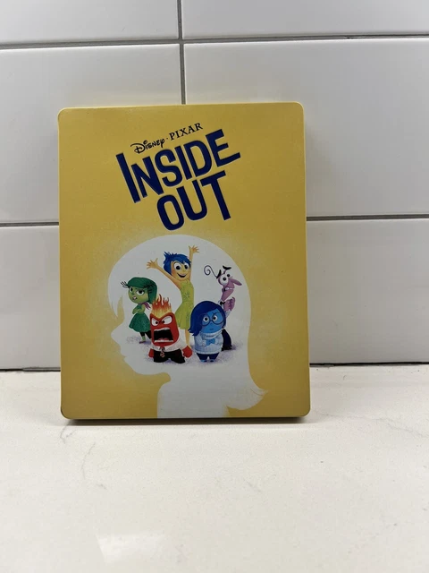 DISNEY PIXAR INSIDE Out Limited Edition Steelbook (4K UHD, Blu-Ray) No ...