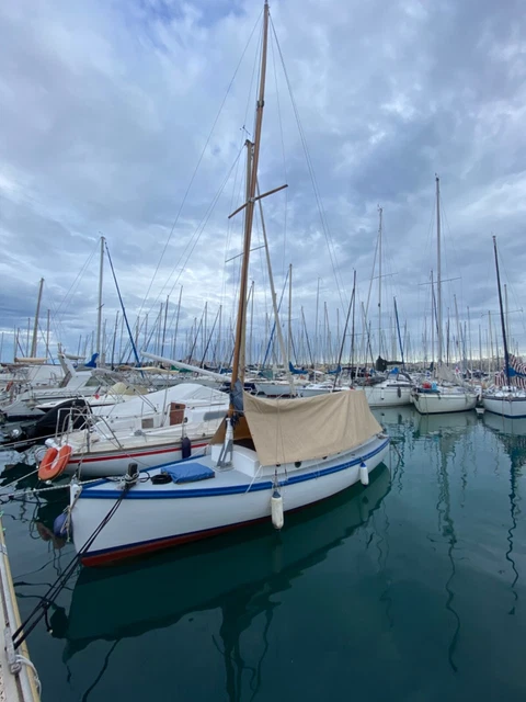 CLASSIC WOODEN HILLYARD 4 Ton Sailing Yacht £3,000.00 - PicClick UK