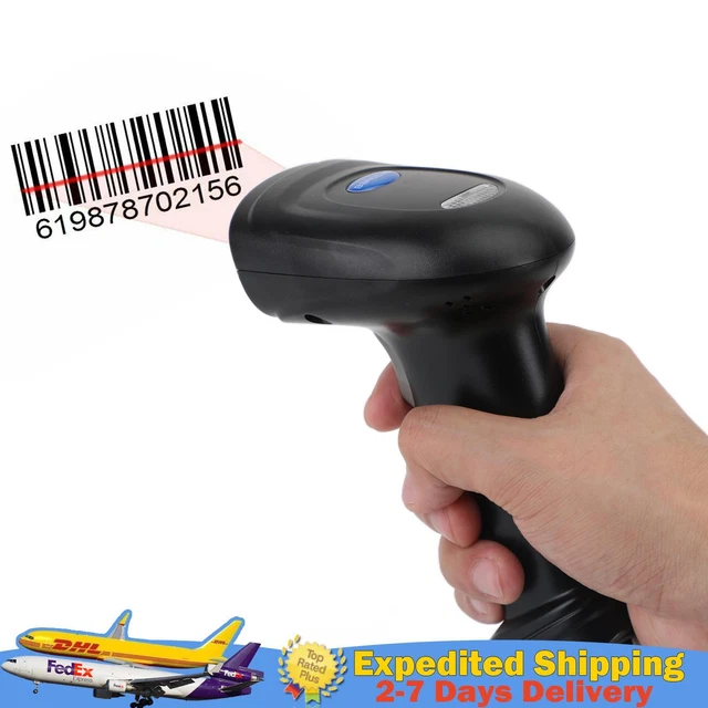 AUTOMATIC USB LASER Scan Multi-Mode Barcode Scanner Gun Bar Handheld ...