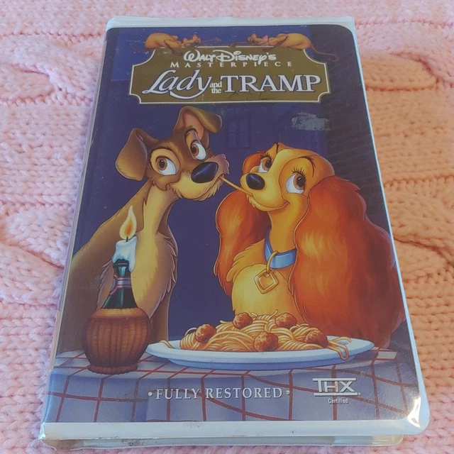 DISNEY'S LADY AND the Tramp (VHS, 1998) Masterpiece Collection ...