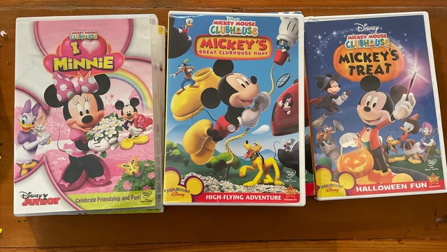 DISNEY, MICKEY MOUSE Clubhouse DVD lot (3) DVDs £10.86 - PicClick UK
