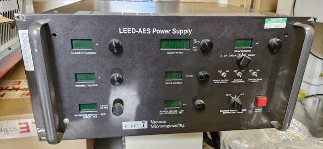 OCI VACUUM MICROENGINEERING LEED-AES Power Supply Model LPS 075 £37.12 ...